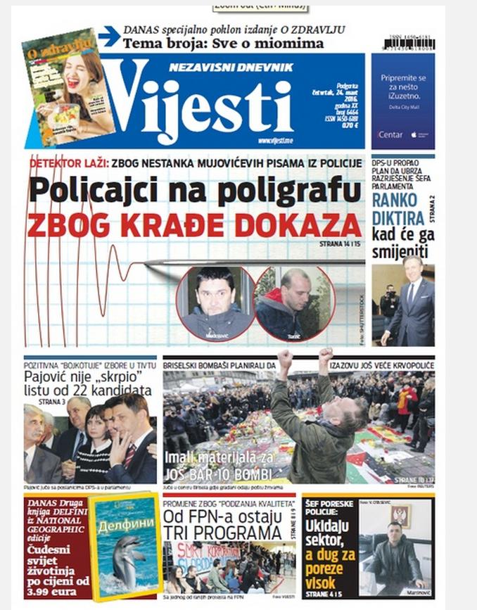 SRAMOTA!!! Kako su se crnogorske novine OBRUKALE na godišnjicu NATO ...