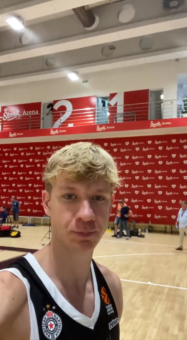 REPREZENTATIVAC SE VRATIO U PARTIZAN: Evroliga objavila snimak, obratio ...