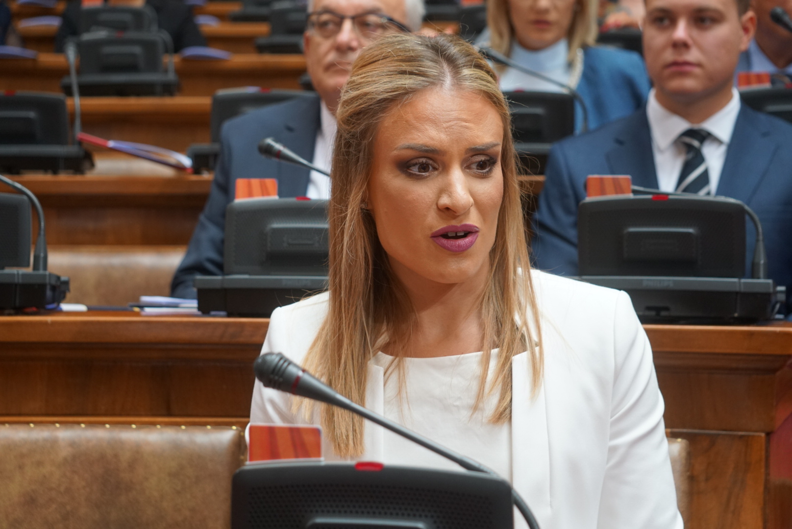 Milica Zavetnica sa tribine o Kosmetu direktno u kafanu