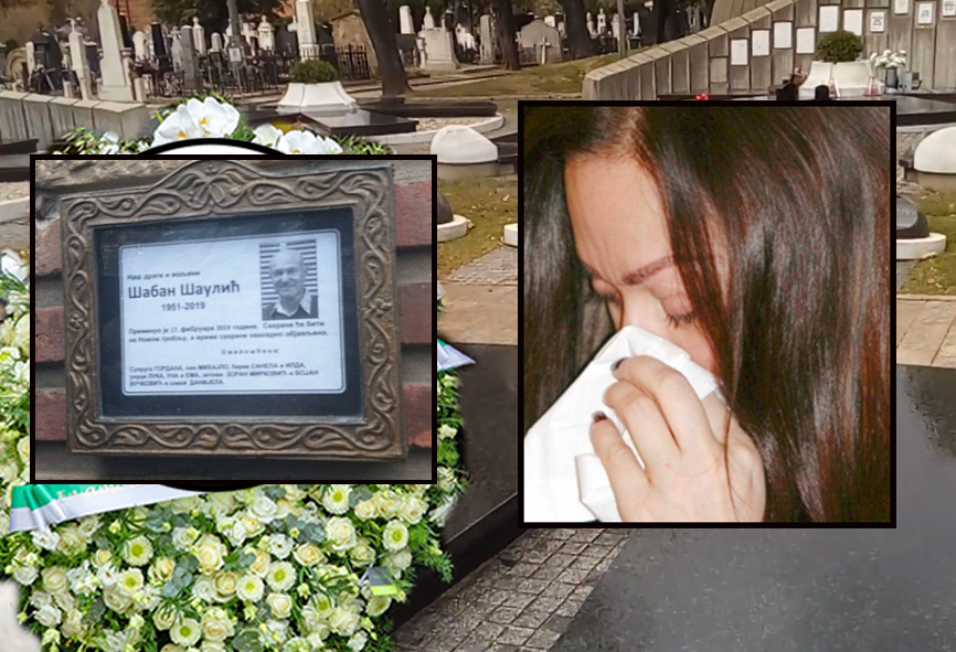 Ceca stigla na groblje da isprati Šabana - IZNEMOGLA OD PLAKANJA, njeno ...