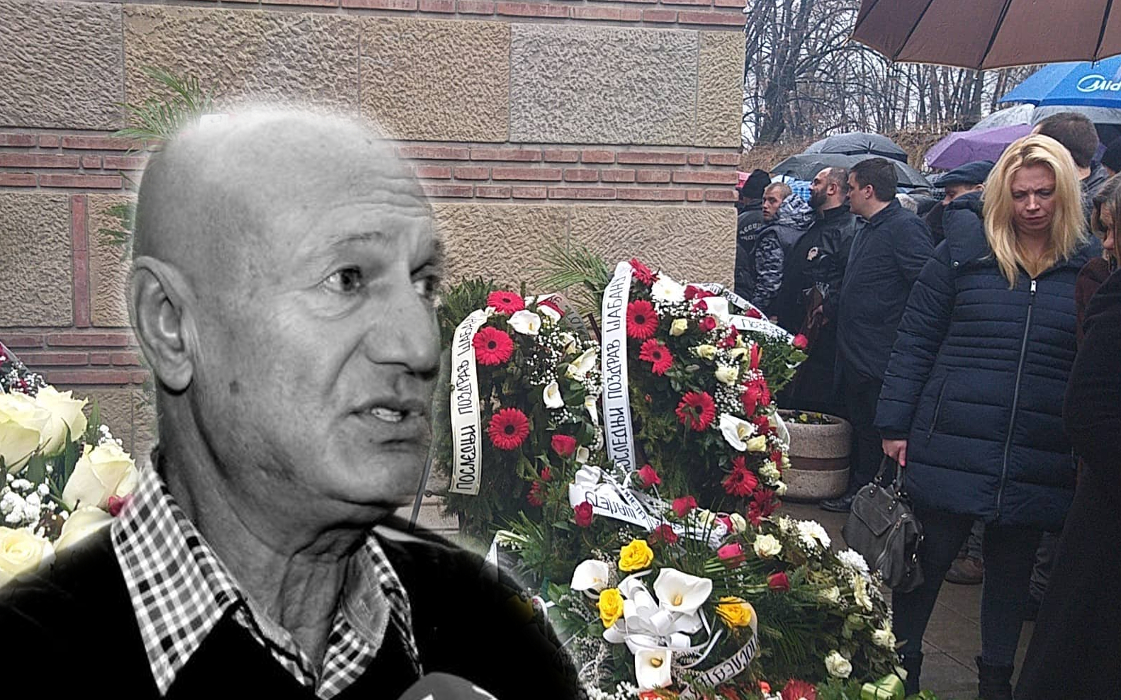 I NEBO DANAS PLAČE Potresne SCENE NA GROBLJU - ljudi ne mogu da priđu kapeli u kojoj je Šaban ...