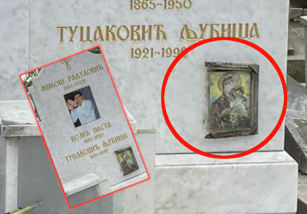 MISTERIOZNA IKONA NA MARININOM GROBU - Pretpostavlja se da ju je UPRAVO ONA ostavila! Pretužno ...