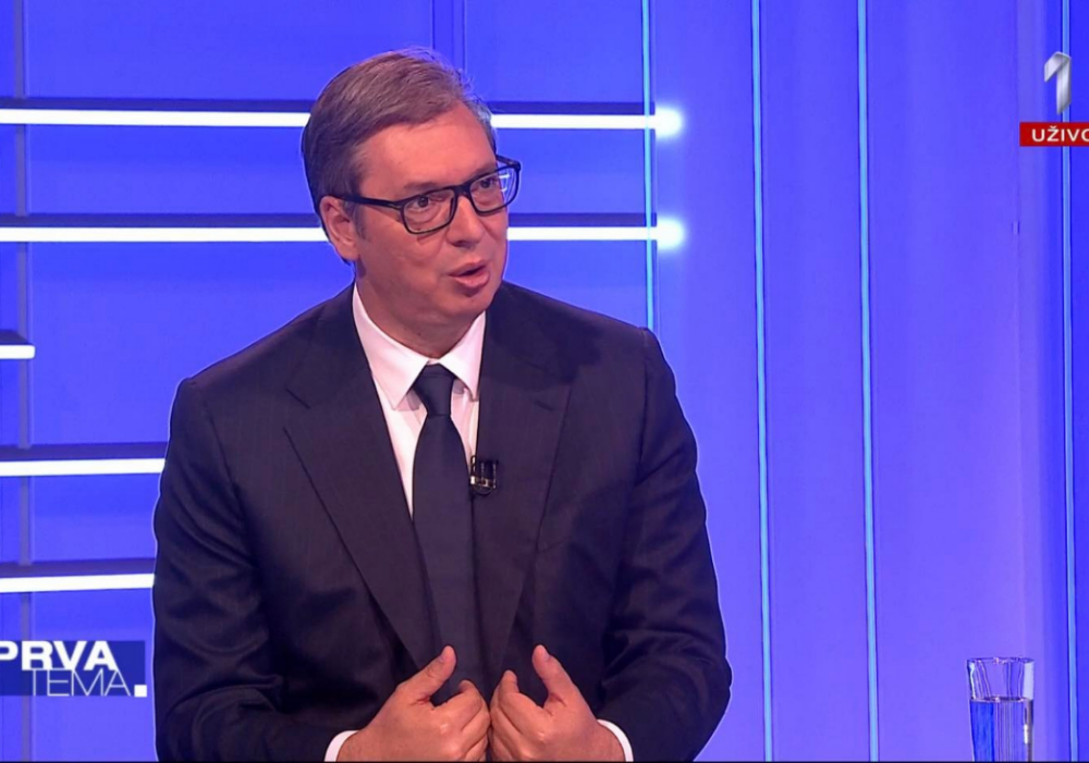 Vučić sutra u 21h gost emisije "Hit tvit"