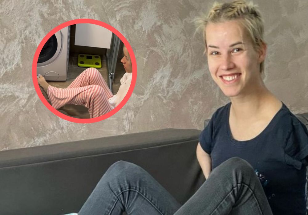 'DEVOJKA SA KRILIMA' je dokaz da je SVE MOGUĆE! Iako nema ruke, pokazala kako se snalazi u ...