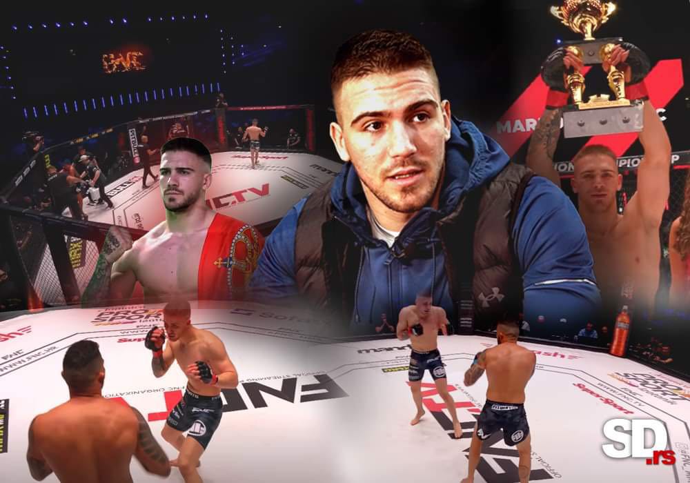 MARKO BOJKOVIĆ BEZ DLAKE NA JEZIKU: Osvojiću UFC pojas, rođen sam za ...