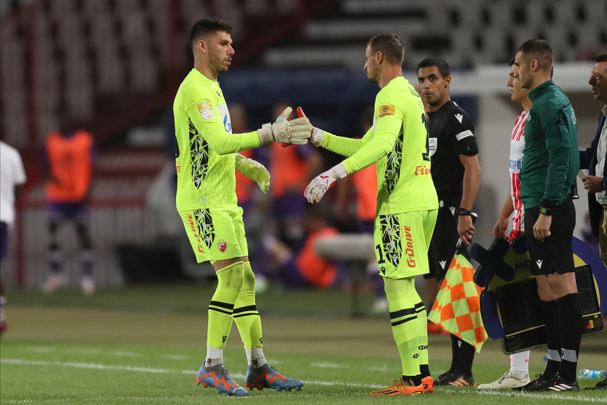 Ivan Guteša u prvom timu FK Crvena zvezda