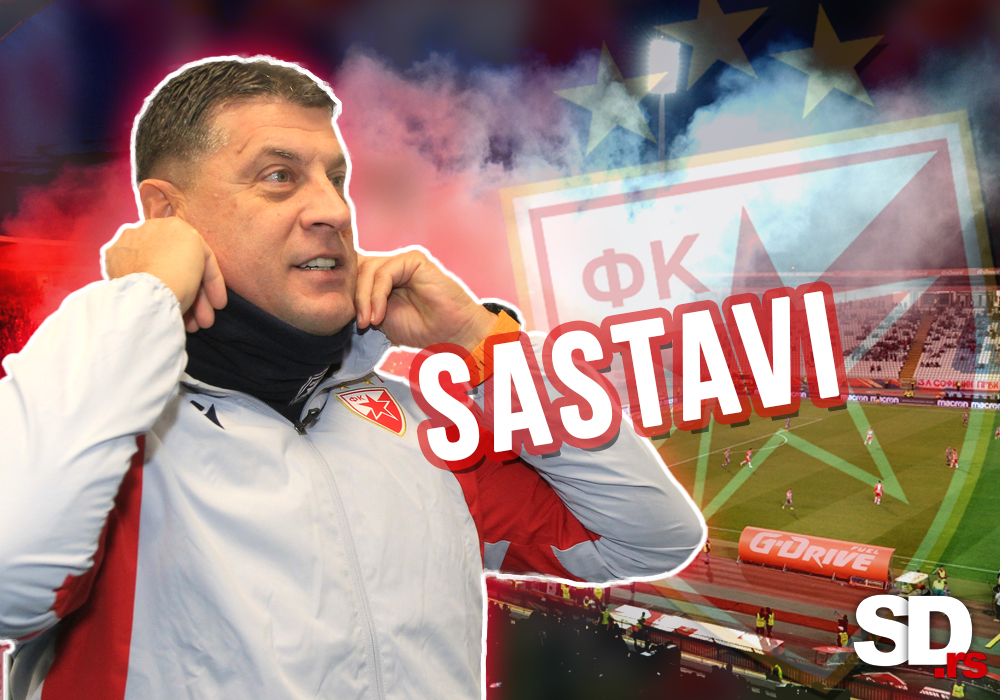 Sastav Crvene zvezde protiv Voždovca