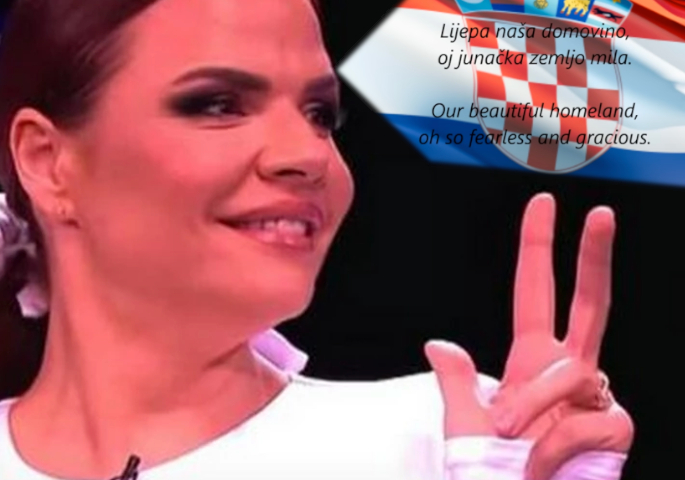 Hrvatska pevačica pokazala tri prsta