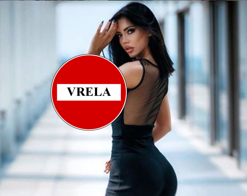 CRNA KOMBINACIJA, ŠTIKLICE I GRUDI U PRVOM PLANU: Pogledajte KAKO ...