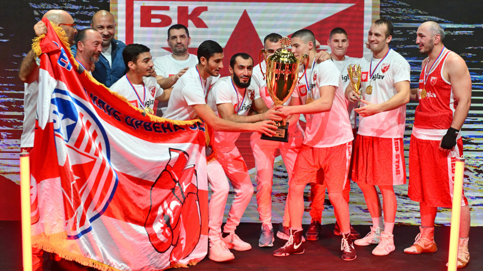 Bokseri Crvene zvezde osvojili titulu šampiona Srbije