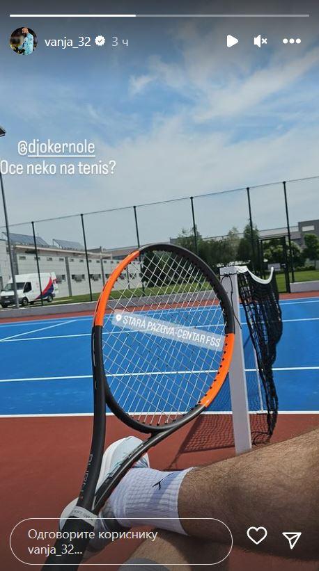 RUKAVICA JE BAČENA: Vanja Milinković Savić pozvao Novaka na "obračun ...