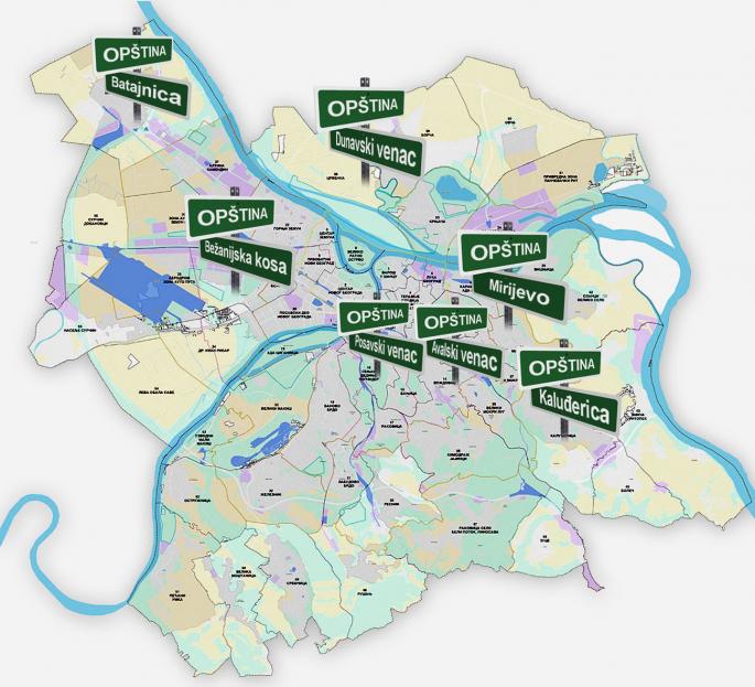 Uskoro nove beogradske opštine