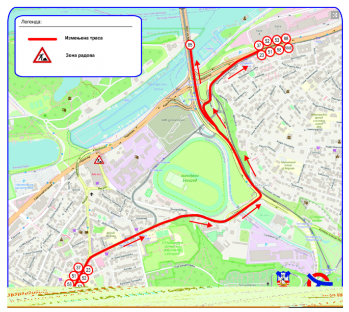 ČAK OSAM AUTOBUSA I DVE LINIJE TRAMVAJA MENJAJU TRASE: Evo koje sve promene očekuju Beograđane