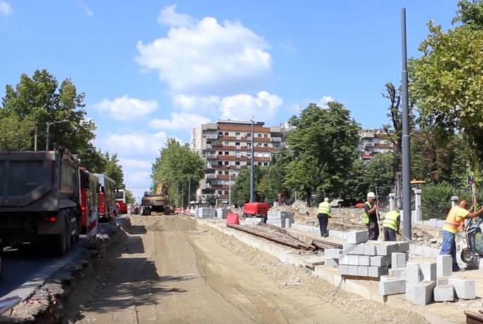 Počela rekonstrukcija Bulevara kneza Aleksandra Karađorđevića