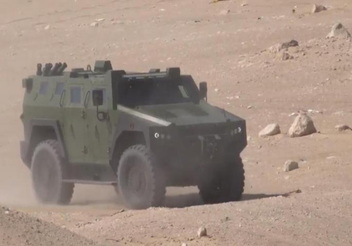 Srpsko oklopno borbeno vozilo "Miloš" predstavljeno u Kuvajtu (VIDEO)