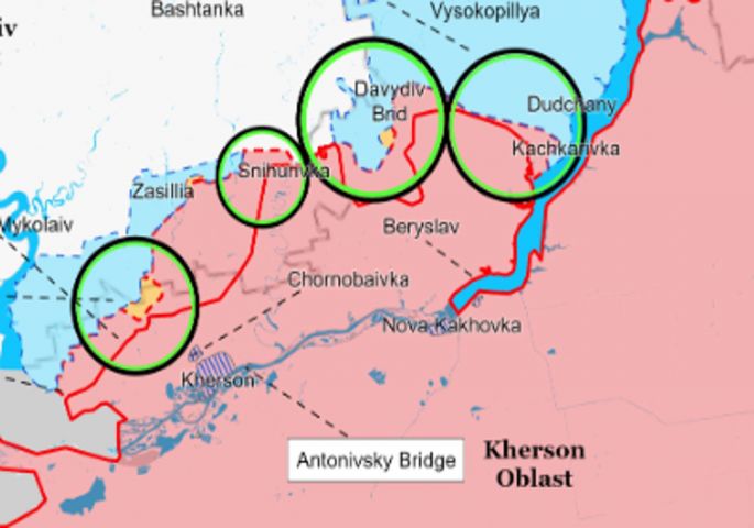 ZA SEDAM DANA SE SVE PROMENILO! Najnovija MAPA sa ukrajinskog ratišta ...