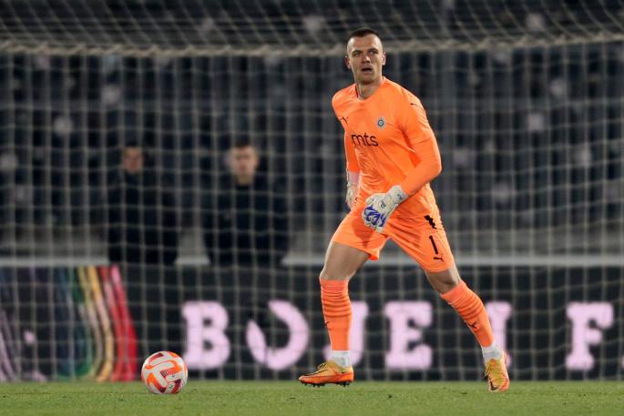 Aleksandar Jovanović golman Partizana