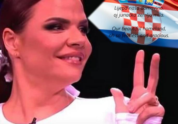Hrvatska pevačica pokazala tri prsta