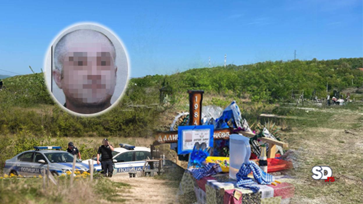 Detalj na grobu brata osumnjičenog za ubistvo Danke Ilić - Srbija danas