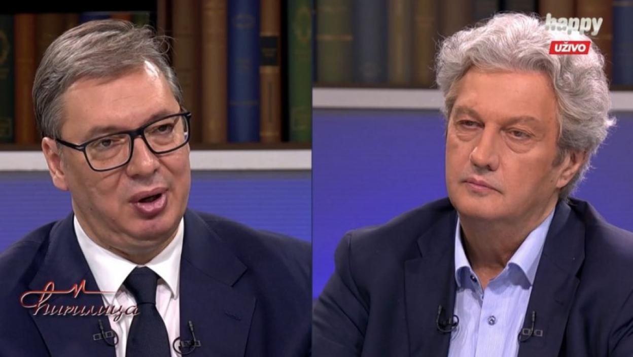 Aleksandar Vučić u Ćirilici - Srbija danas