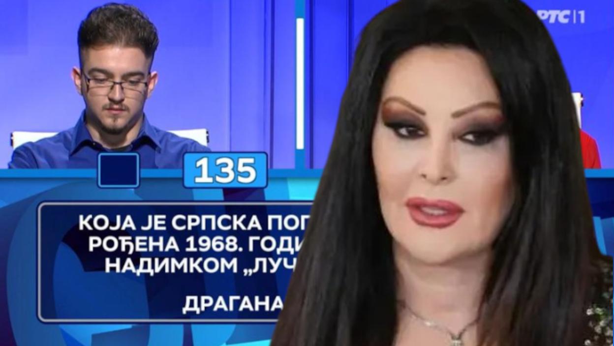 U Slagalici pitanje o Dragani Mirković - Srbija danas