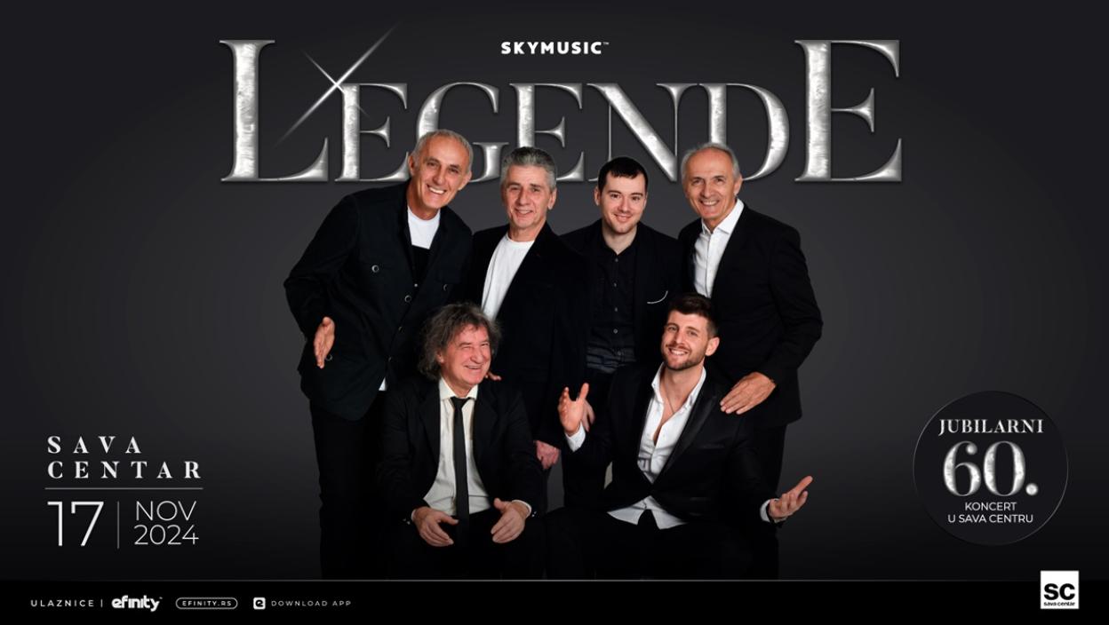 Grupa Legende najavila jubilarni 60. koncert u Sava Centru za 17 ...