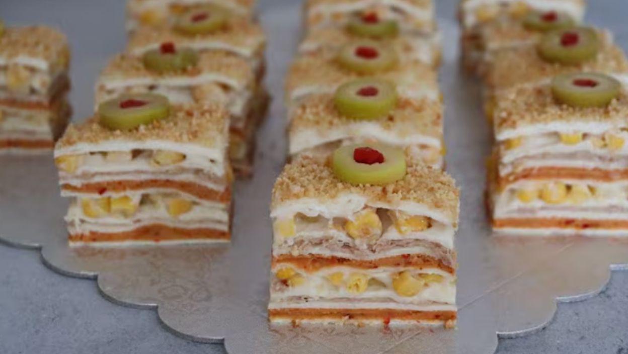 Najbrža POSNA SLANA torta od rozen kora i ajvara - Pravi se za manje od ...