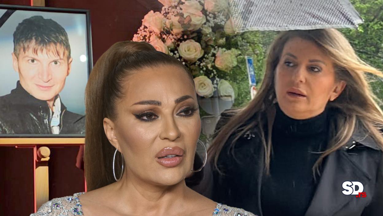 Svetlana Ražnatović Ceca se pojavila na poslednjem ispraćaju brata svoje kume Viki Miljković, u ...