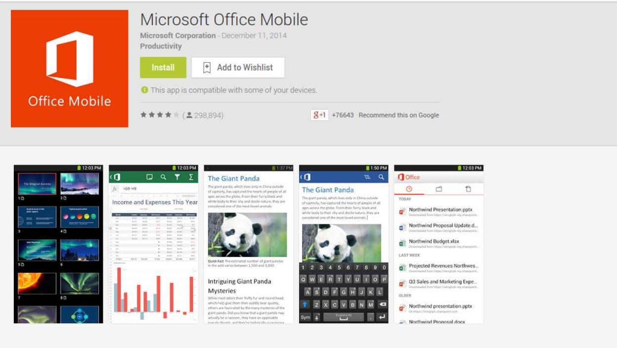 БЕСПЛАТАН MICROSOFT OFFICE: Али само на Андроид уређајима!