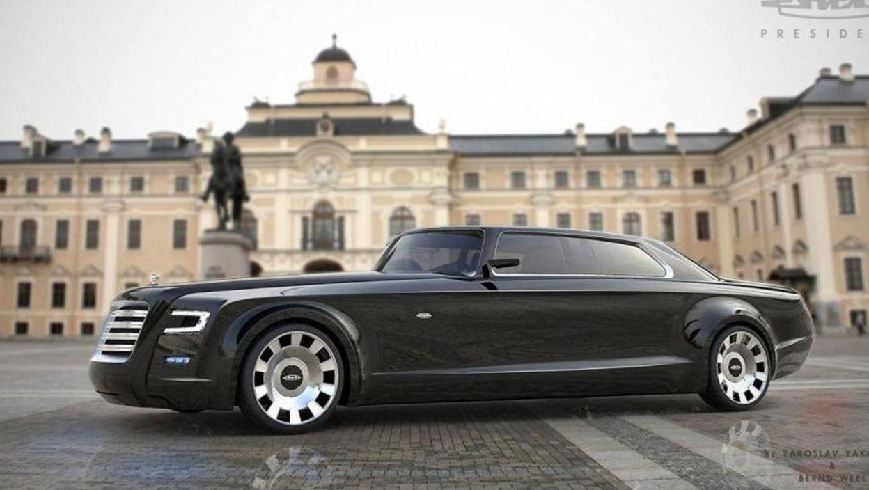 RUSI, SVAKA ČAST! Stiže PREDSEDNIČKI auto koje će biti NAJBEZBEDNIJI na ...