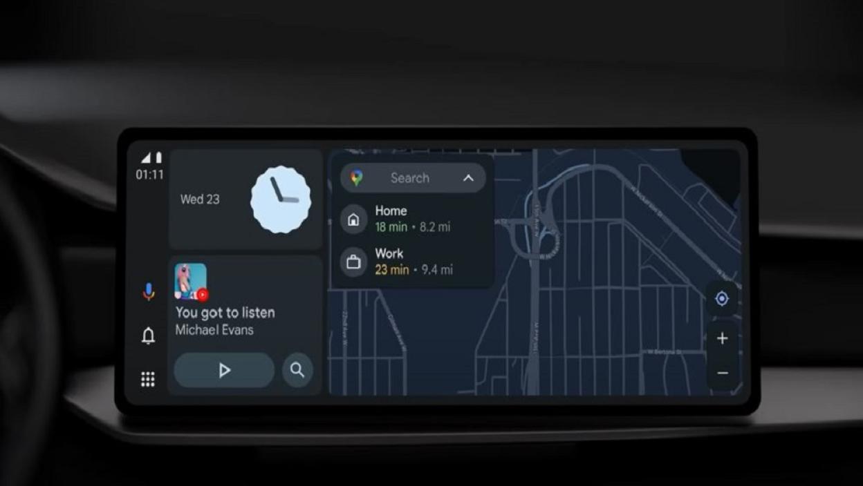 UNAPREĐEN ANDROID AUTO! Ekran je sada veći, a pogledajte koje funkcije ...