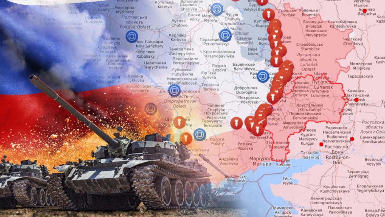 (MAPA) NAJNOVIJI IZVEŠTAJ SA FRONTA Ruske snage u ofanzivi, OVAJ region ...