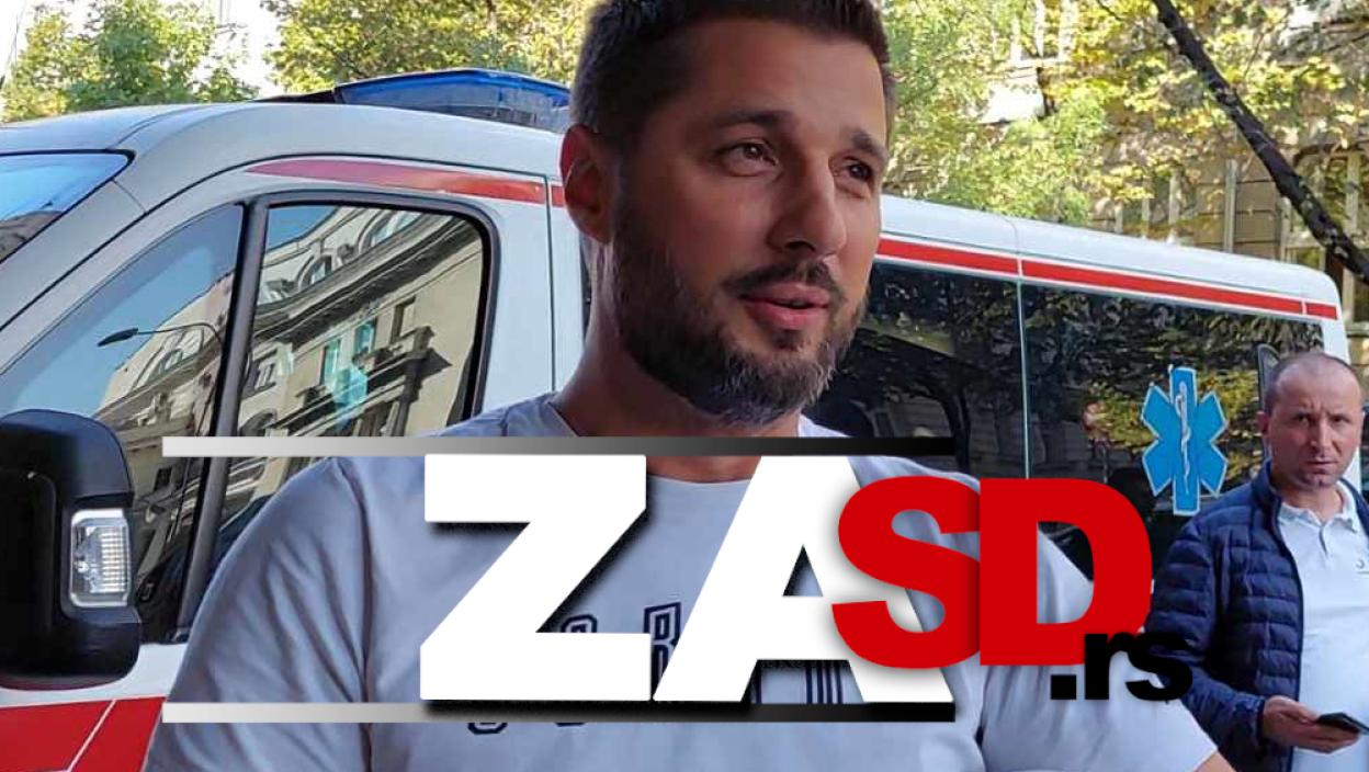"HVALA BOGU NA SVEMU!" Marko Miljković ispred porodilišta, spreman da ...