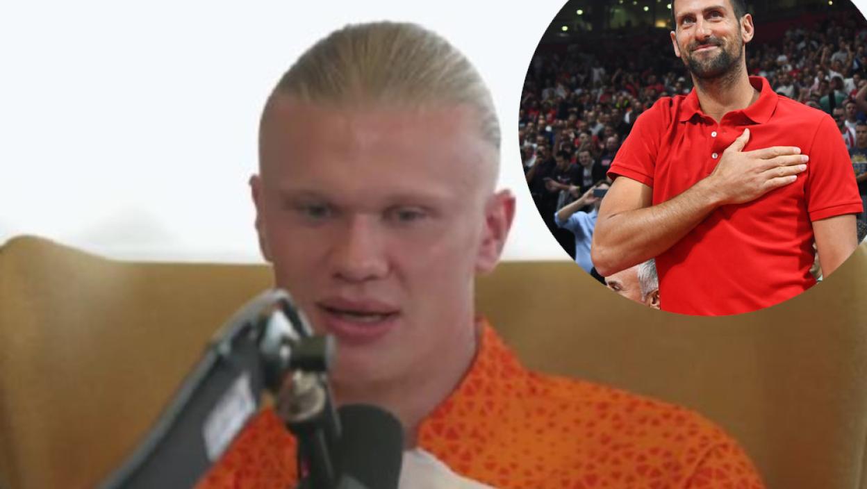 HVALA TI BRATE: Novak nije ostao imun na Halandove reči (VIDEO ...